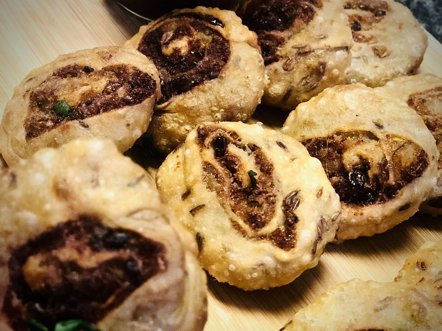 Aloo Paratha Pinwheels Recipe - A Spicebox